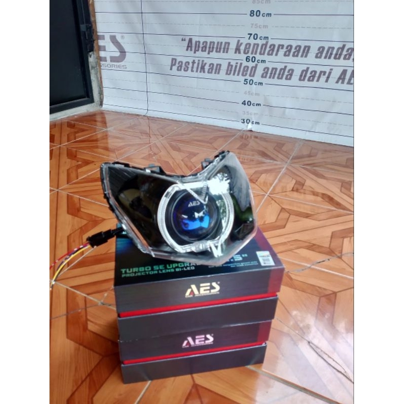Jual Biled lampu depan biled Supra 125 Batman set relay tinggal pasang ...