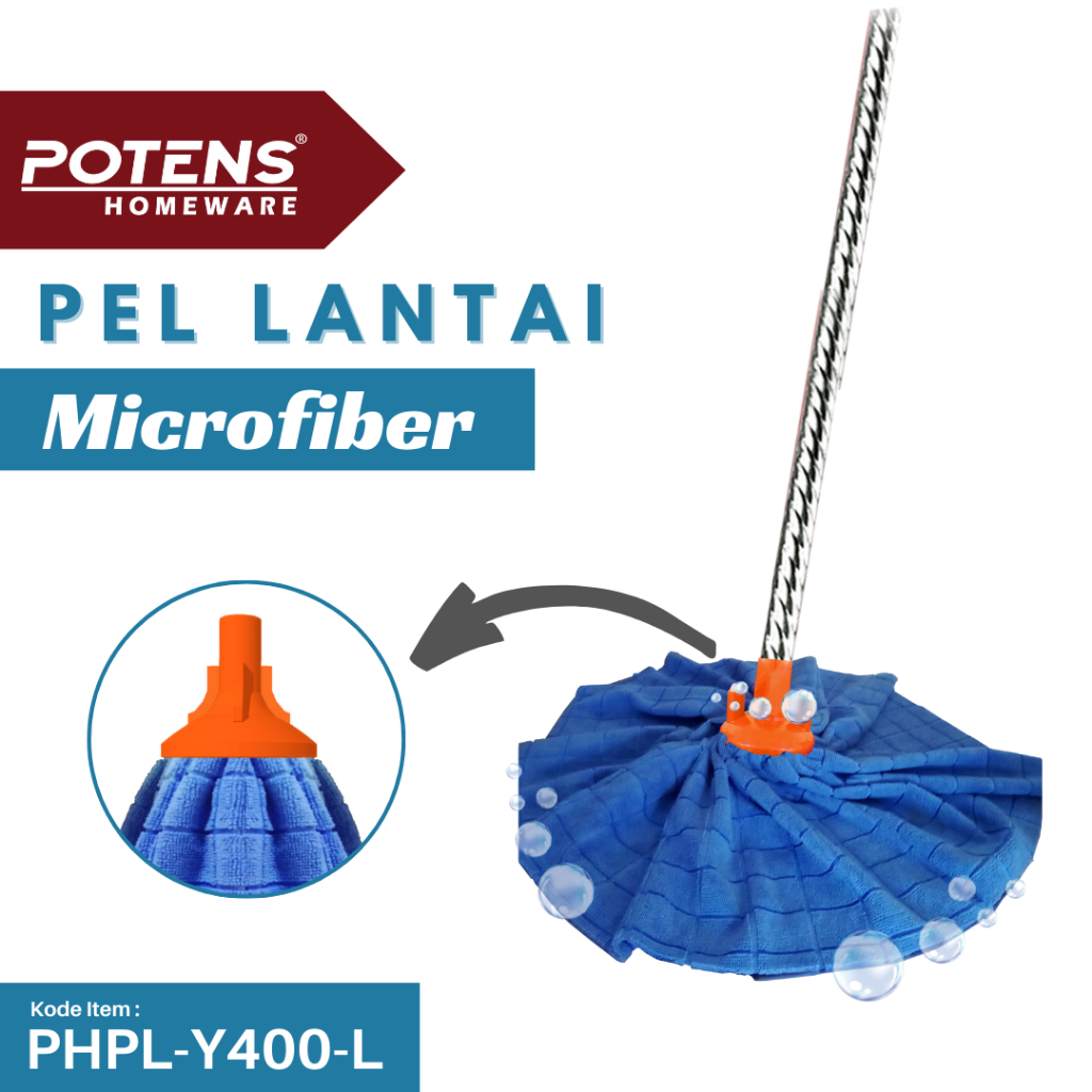 Jual Pel Lantai Microfiber / Pel Lantai / Pel Lantai Dengan Gagang ...