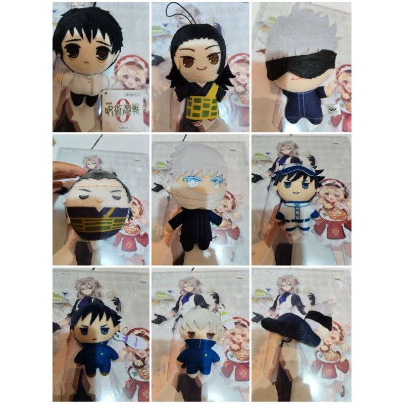 Jual boneka jjk yuta geto kenjaku gojo nobara yuji maki doll keychain ...