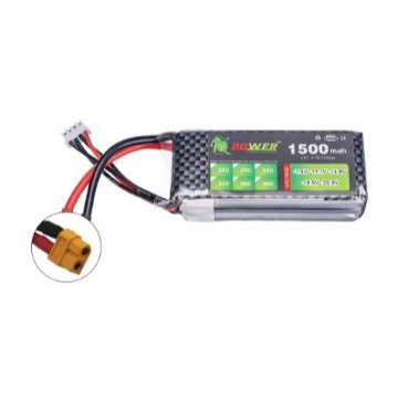 Jual Lion Baterai Battery LiPo 1500mah 2S 7.4V 35C Lipo Battery (T-plug - XT60) | Shopee Indonesia