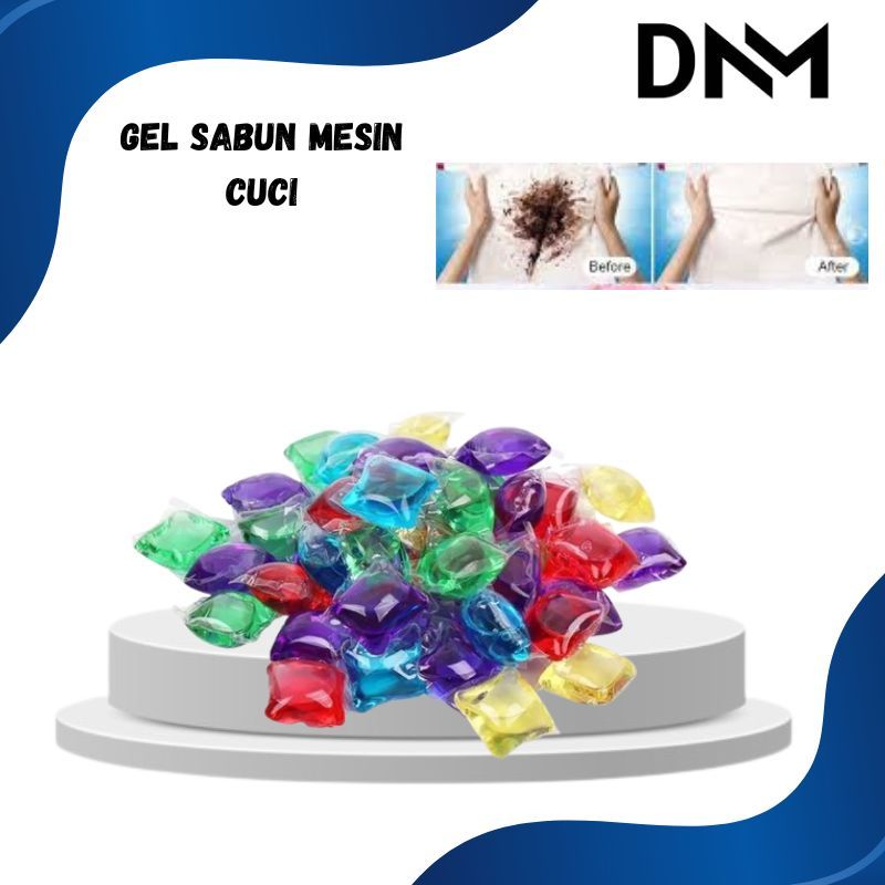 Jual Laundry Sabun Detergent Cair Gel Ball Sabun Cuci Baju Pakaian ...