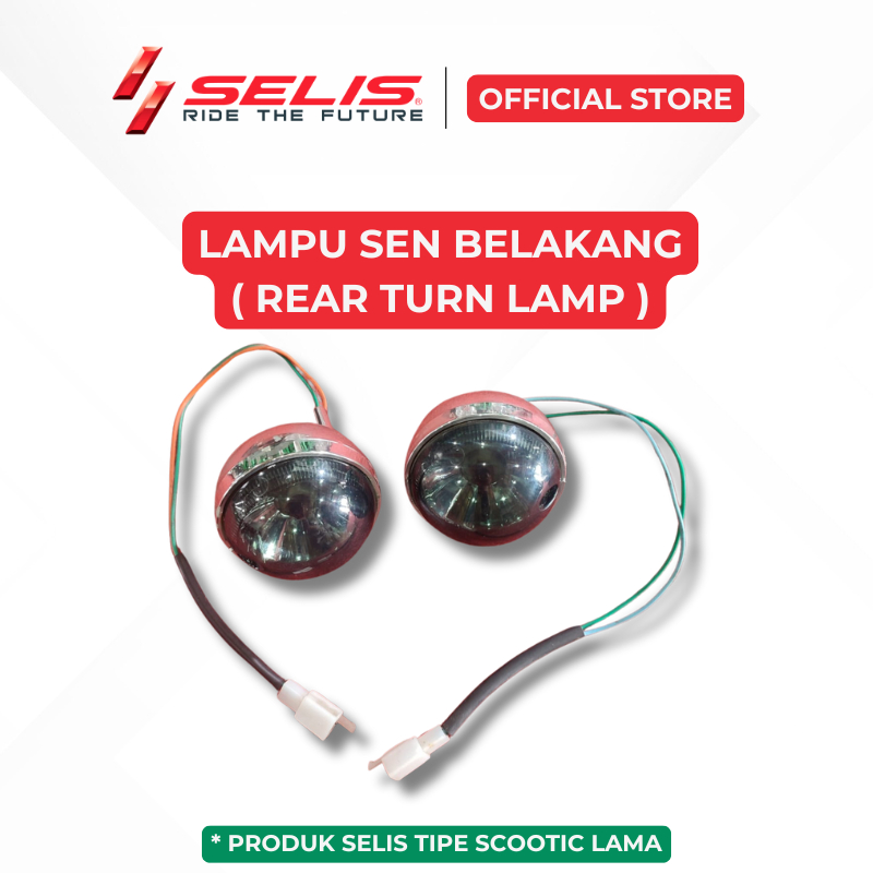 Jual SELIS - Lampu Sen/Sein Depan Sepeda Motor Listrik Universal ( Rear ...