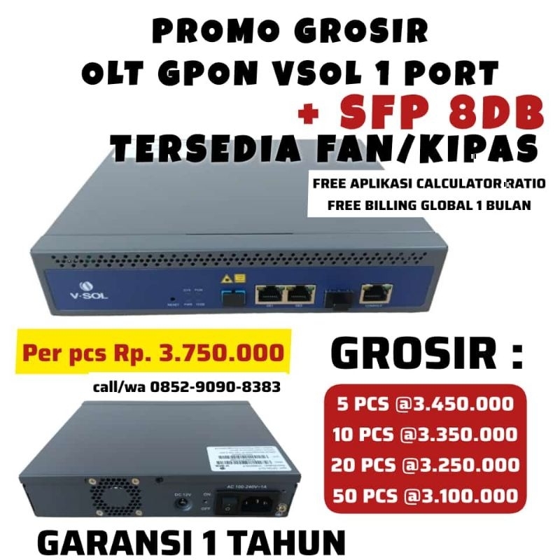 Jual OLT GPON 1 PORT VSOL | Shopee Indonesia