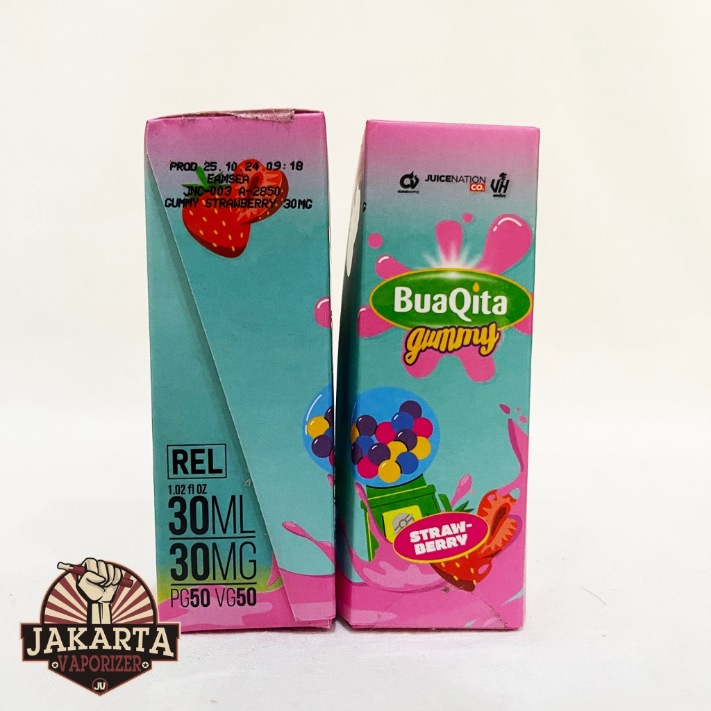 Jual [SALT] BUAQITA GUMMY STRAWBERRY GUMMY SALT 30ML 30MG BY ...