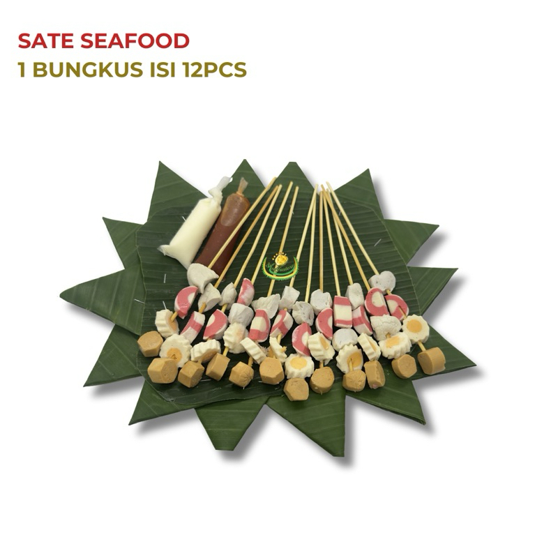 Jual Sate Suki Seafood - 1 Bungkus isi 12pcs (free sambal & Mayones ...
