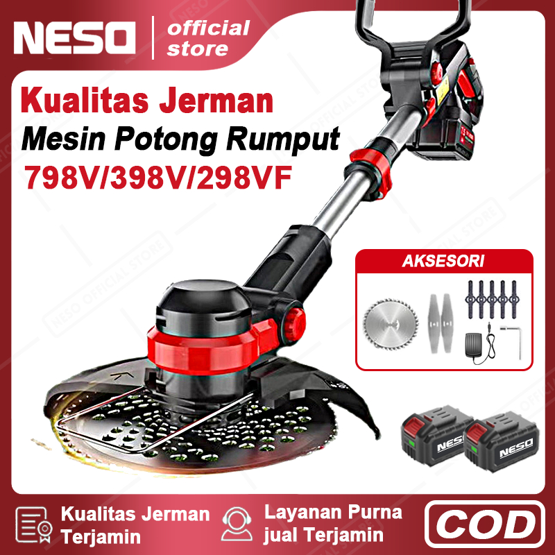 Jual NESO German Tool Lawn Mower Mesin potong rumput 598V/398V/298V ...