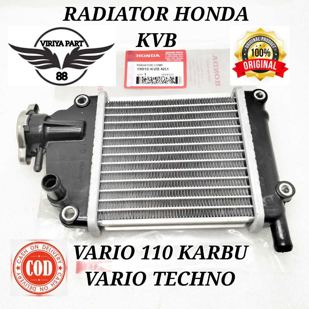 Jual RADIATOR HONDA AHM KVB KUALITAS ASLI ORIGINAL HONDA AHM VARIO ...