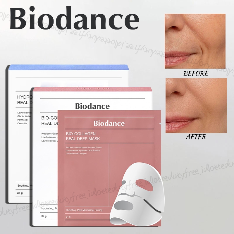 Jual BIODANCE Bio-Collagen Real Deep Mask Sheet & hydro Cera-nol real deep mask sheets 1pcs ...