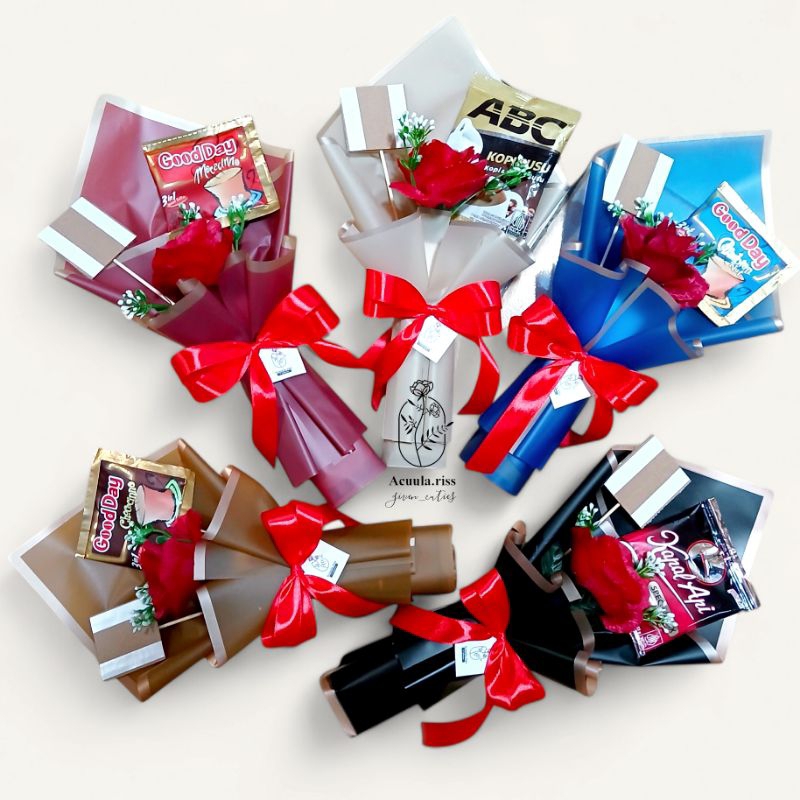 Jual Buket Untuk roko simple/Kosongan Buket 1 paket/Free kartu ucapan ...