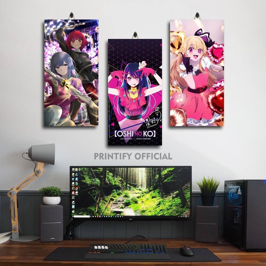 Jual Poster Ruangan Karakter Anime Waifu Oshi No Ko | Hiasan Ruangan ...