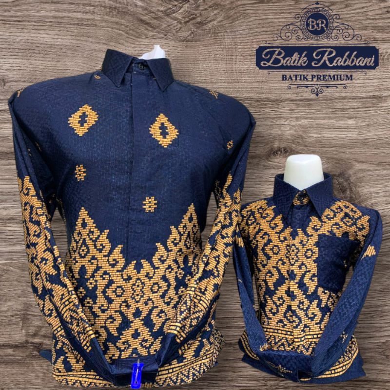Jual BATIK SERAT DOBBY LAPIS FURING COUPLE AYAH DAN ANAK | Shopee Indonesia