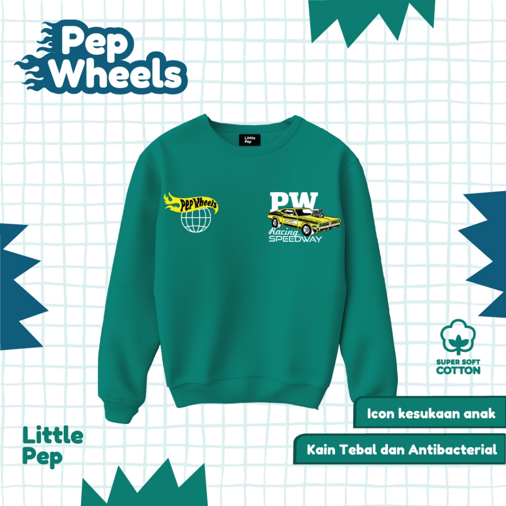 Jual Little Pep - Pep Sweater - Dengan bahan anti gerah untuk anak ...