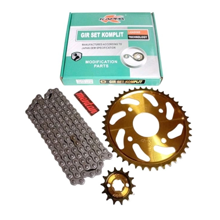 Jual KAPPA GEAR GIR SET PAKET SATRIA FU 150 NEW FACELIFT - SATRIA FU ...