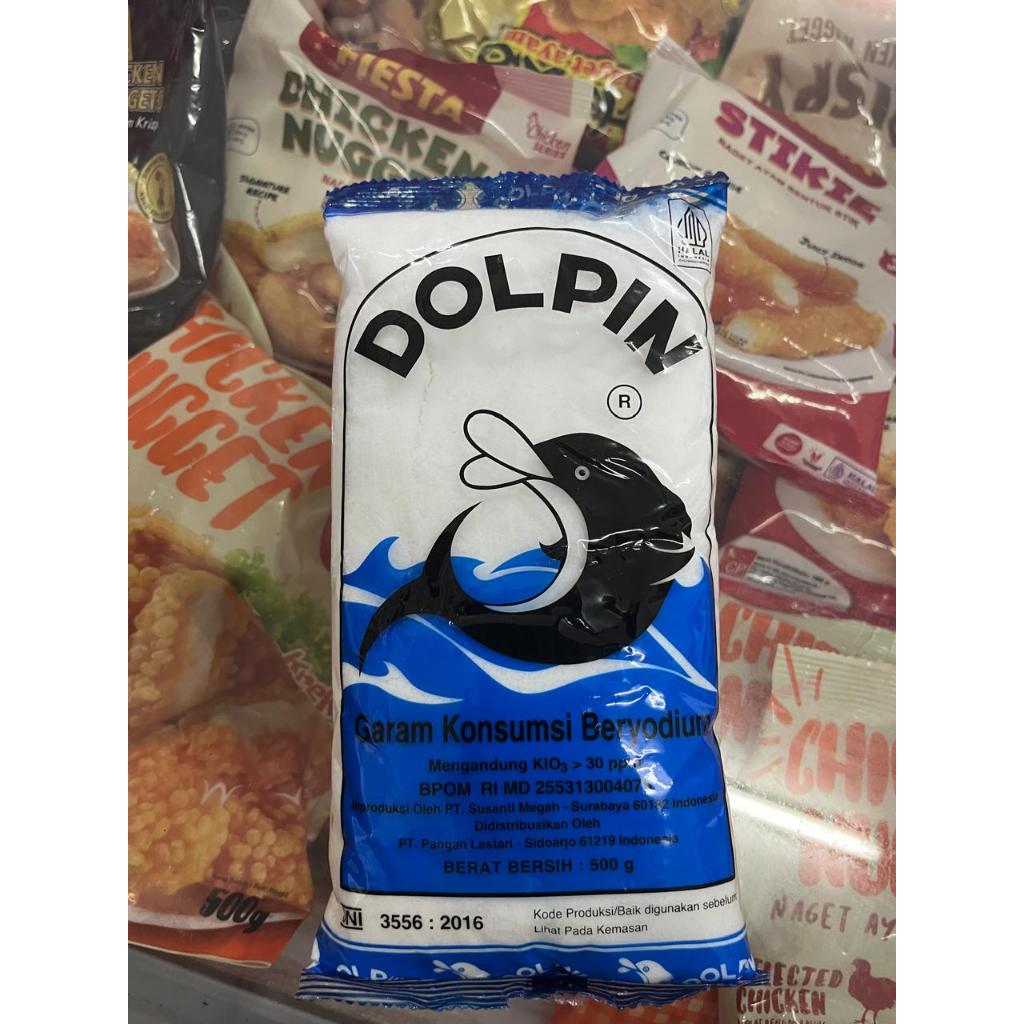 Jual GARAM PACK DOLPHIN BERAT 500 GRAM | Shopee Indonesia
