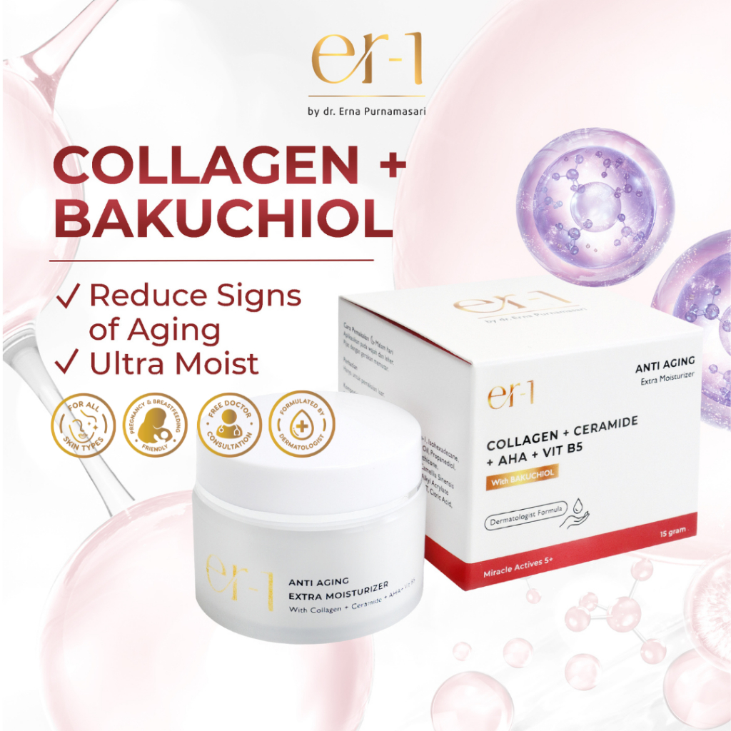 Jual er-1 by dr. Erna Anti Aging Extra Moisturizer with Collagen ...