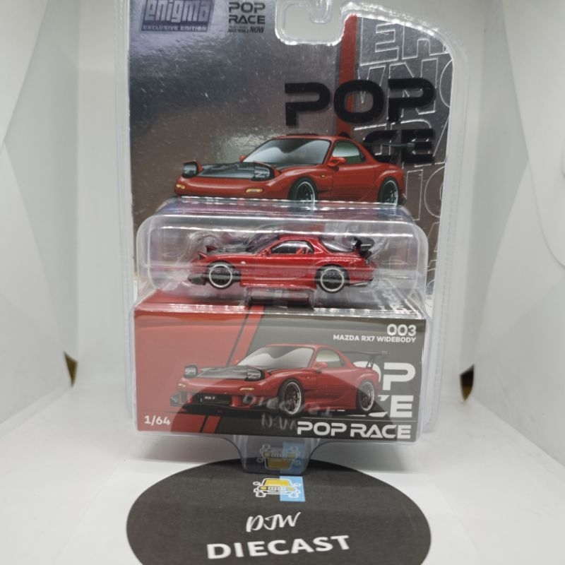 Jual Pop Race Enigma 003 1/64 Mazda RX7 Widebody RE Amemiya Red ...