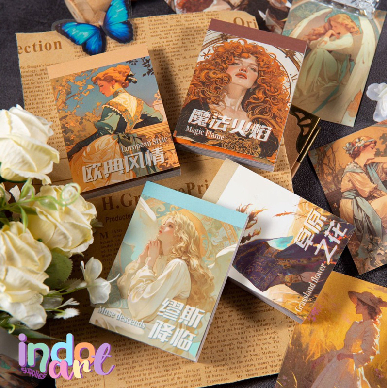 Jual ( IAS) B3 - Material Paper Book Set Kertas Scrapbook Journal ...