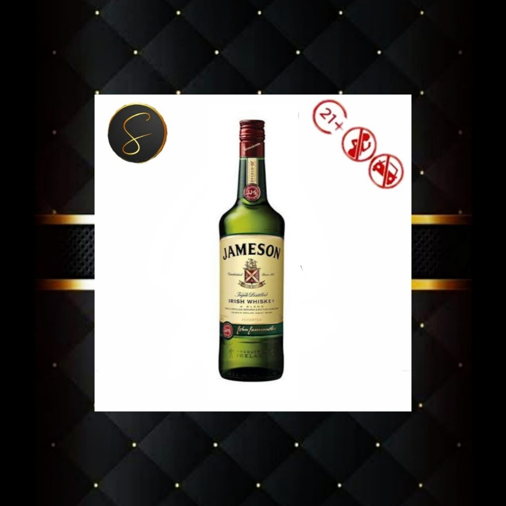 Jual ( 1 liter ) JOHN JAMESON IRISH WHISKEY 1000ML 1 LITER JUMBO ...