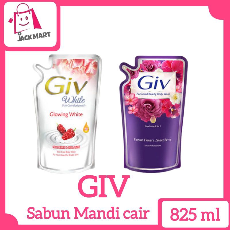 Jual SABUN MANDI CAIR GIV UKURAN BESAR 825ML 825ml | Shopee Indonesia