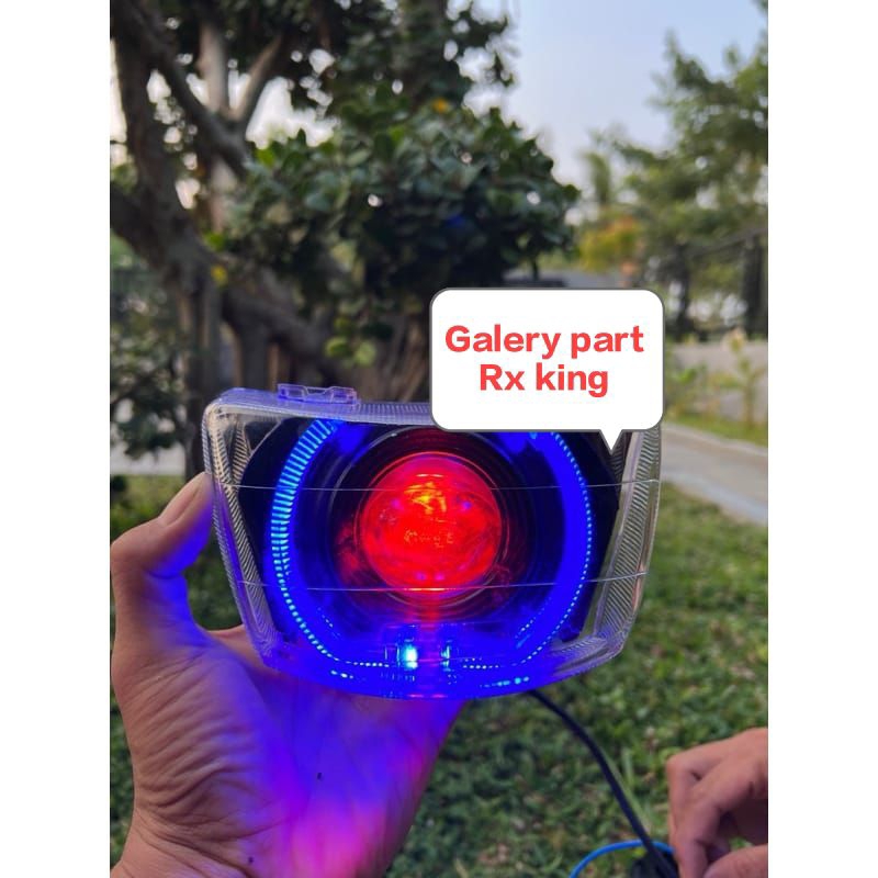 Jual Lampu Depan Custom Biled Fizr Vega lama 4,5inch super terang ...