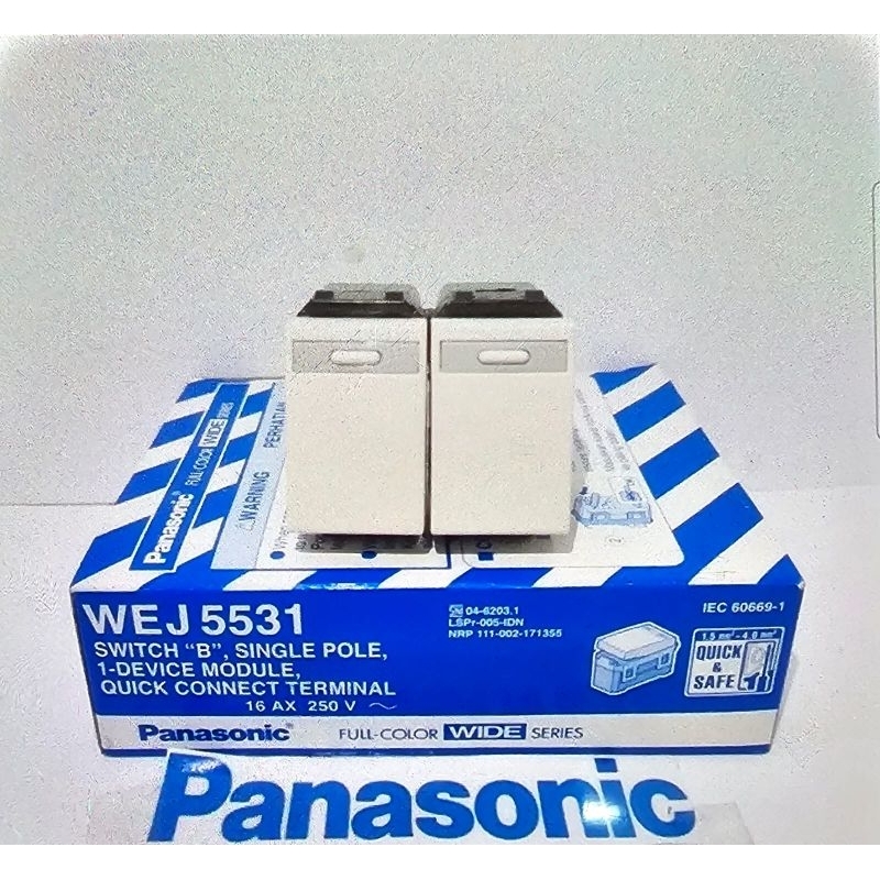Jual PANASONIC MATA KECIL WEJ5531 WARNA PUTIH | Shopee Indonesia