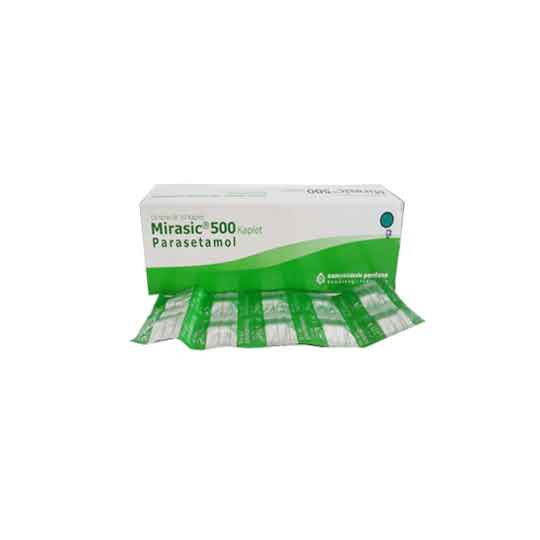 Jual MIRASIC BOX ISI 10 STRIP 500 & 650 PARACETAMOL | Shopee Indonesia