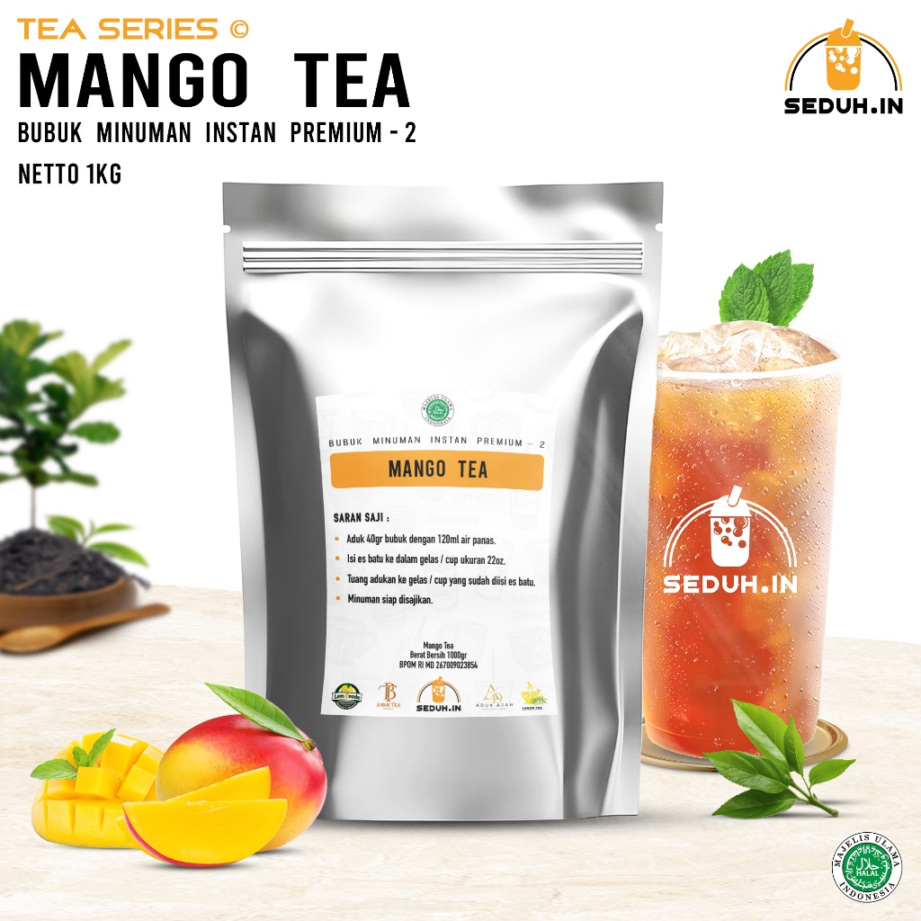 Jual Bubuk Minuman Mango Tea 1kg / Premium 2 | Shopee Indonesia