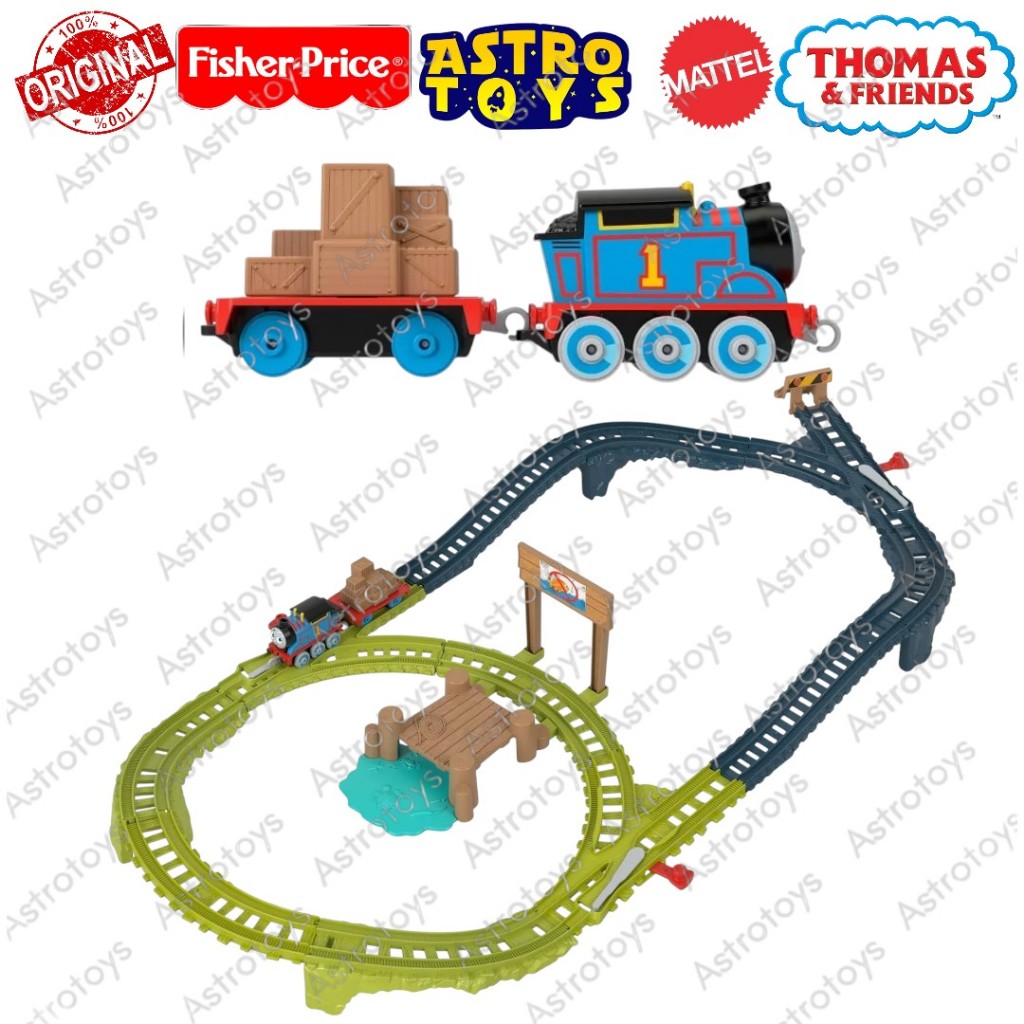Jual Fisher Price Thomas and Friends All Engines Go Track Thomas ...