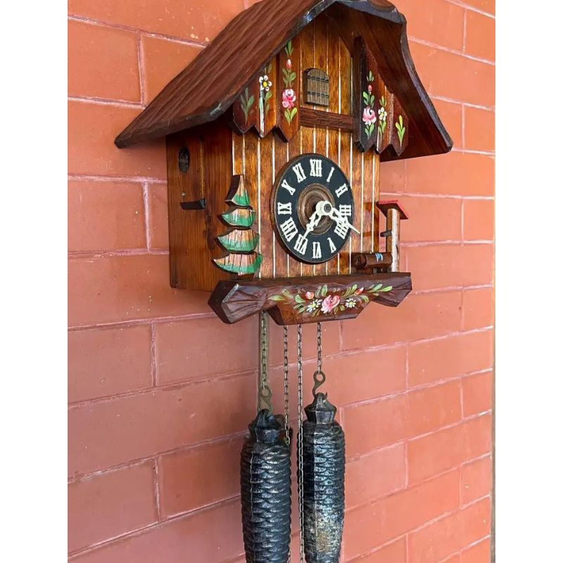 Jual Jam kuno kikuk / cuckoo 8 day Chalet black forest | Shopee Indonesia