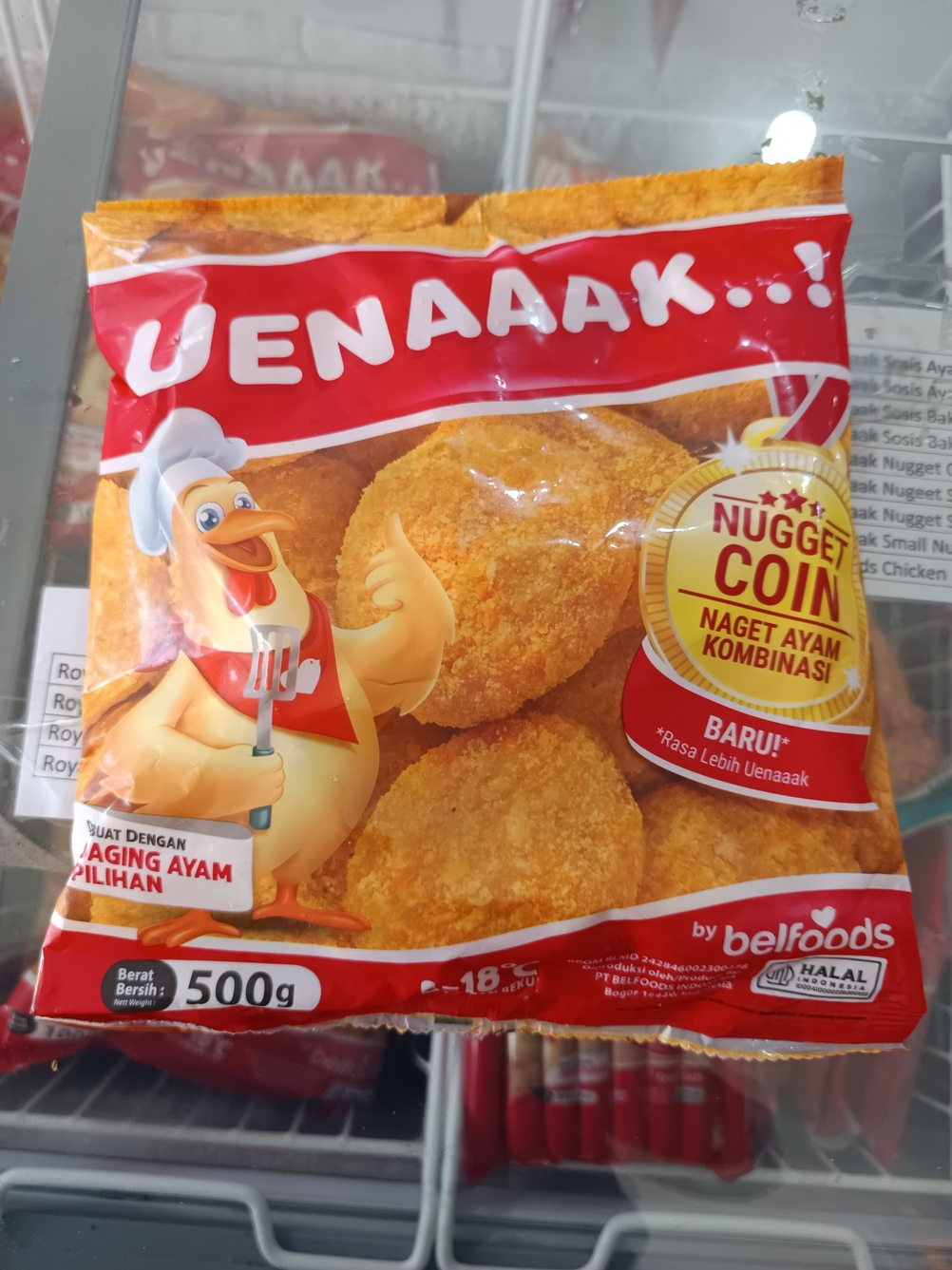 Jual Naget Nugget Coin 500gr 500 gram frozen food terdekat makanan beku ...