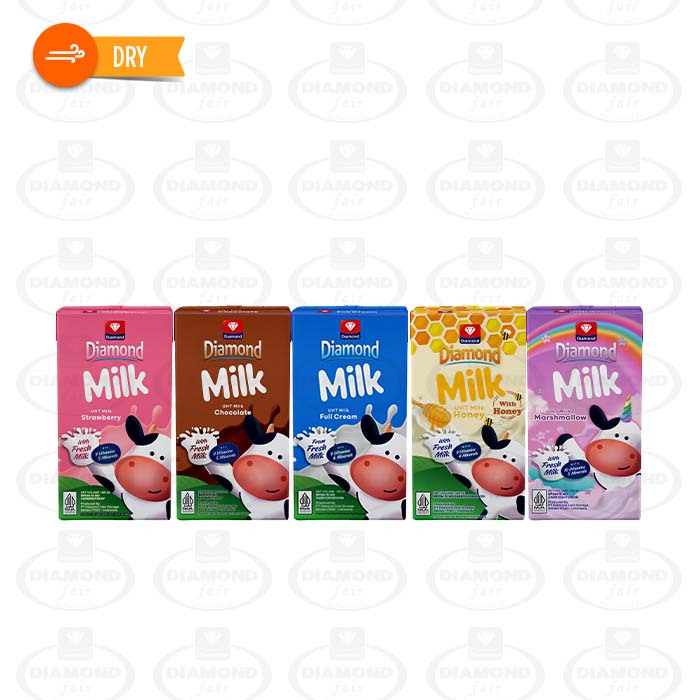 Jual Diamond Milk Uht 125 ML | Shopee Indonesia