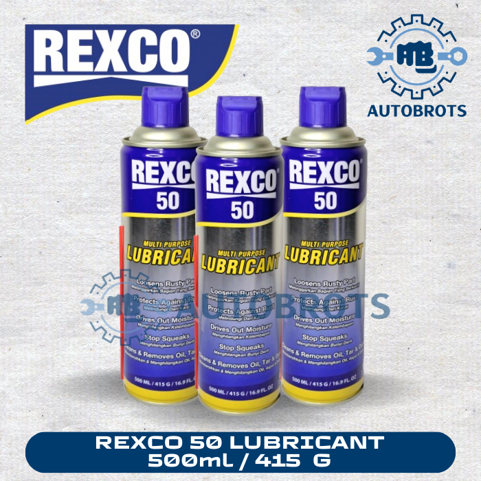 Jual REXCO 50 Multi Purpose Lubricant 500ml (415 G) / Pelumas Anti ...