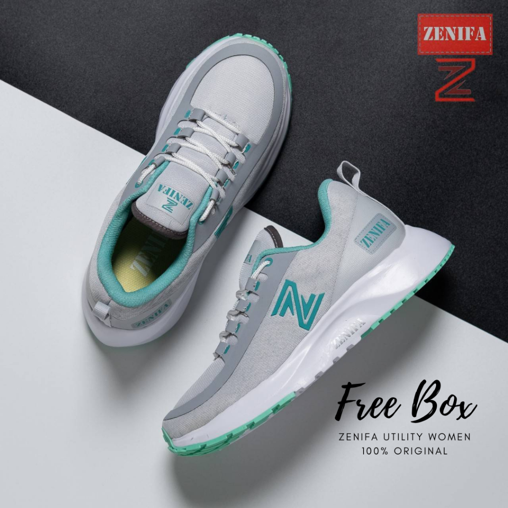 Jual Sepatu Wanita Sneakers Olahraga Dan Outdoor Import Zenifa Utility ...