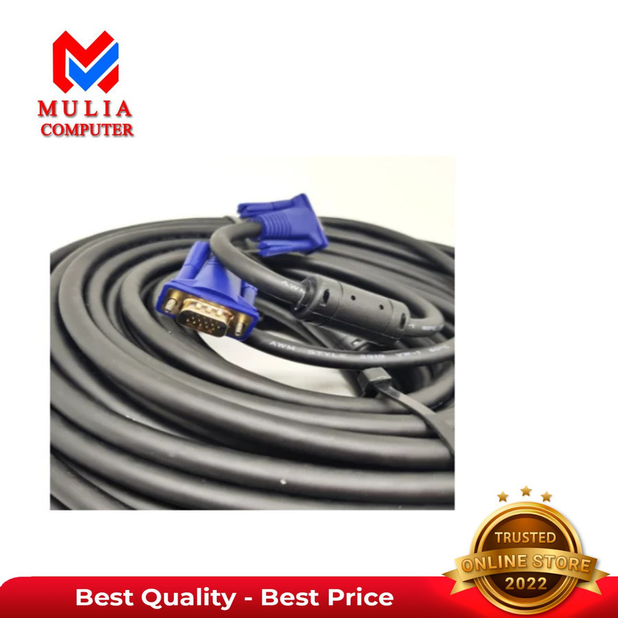 Jual KABEL VGA 25 METER GOLD | Shopee Indonesia