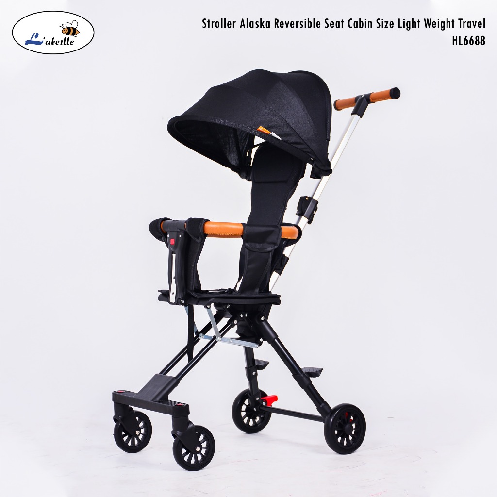 Jual Labeille HL6688 Baby Stroller Alaska Premium Reversible Seat Cabin ...