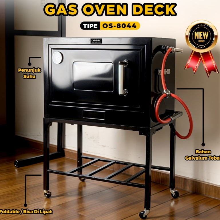 Jual Gas Oven Galvalum Tebal OS-8044 Model Bima Rak Bisa Dilipat + Roda ...