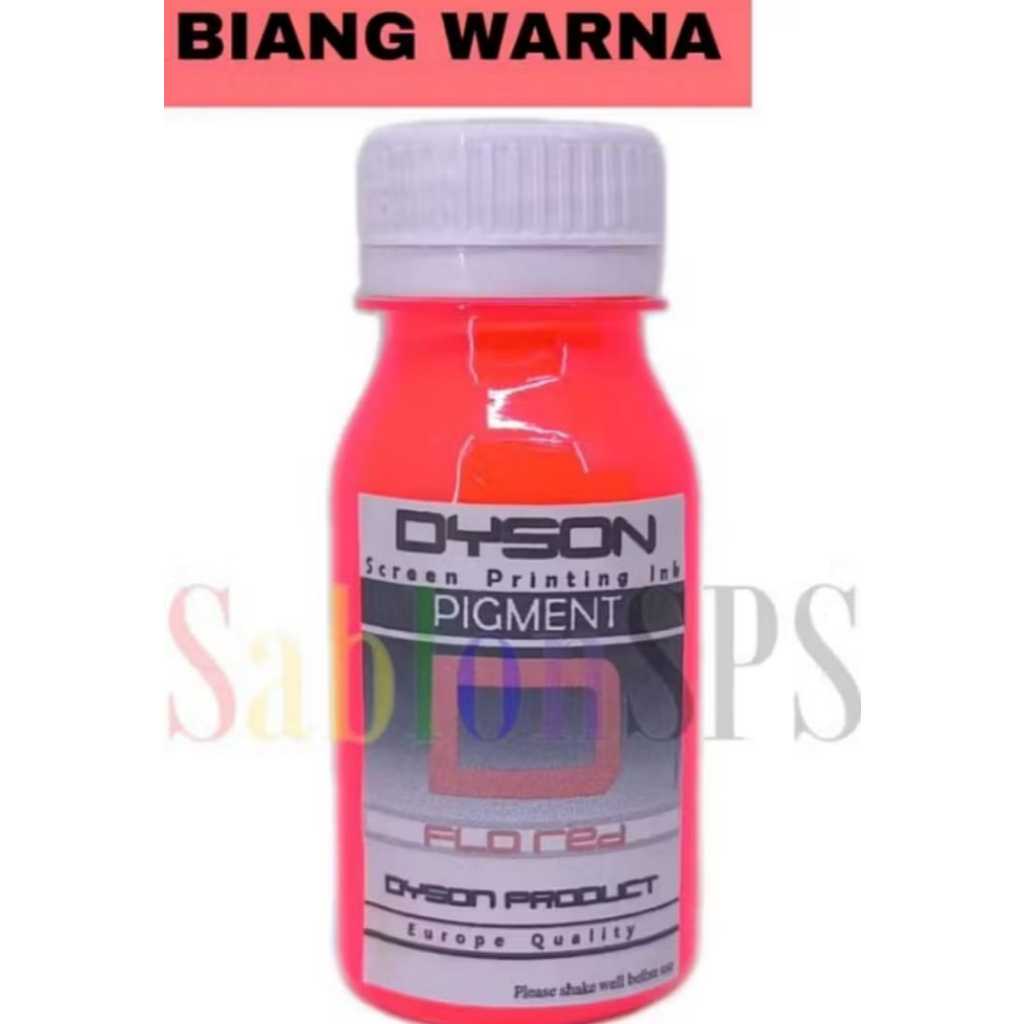 Jual BIANG WARNA SABLON FLO RED PIGMEN SABLON MERAH STABILO 1KG ...