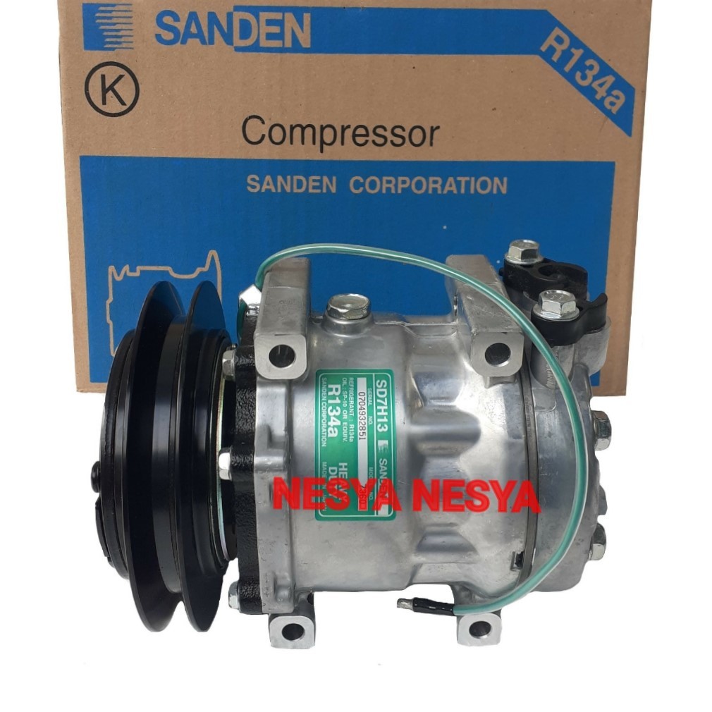Jual Compressor Compresor Kompressor Kompresor AC SD7H13 untuk Alat Berat Wheel Loader KOMATSU ...
