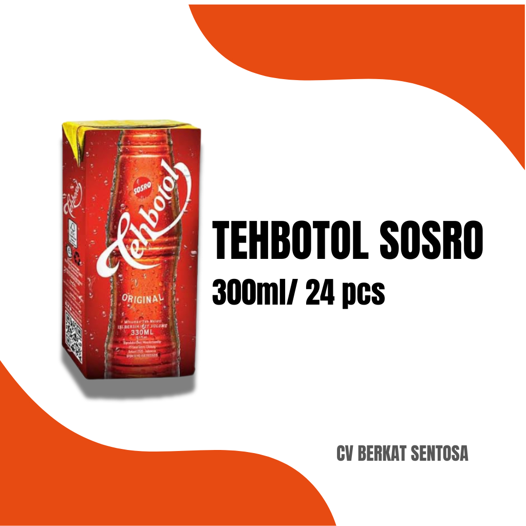 Jual Teh Botol sosro Kotak 300ML/ 24 pcs | Shopee Indonesia