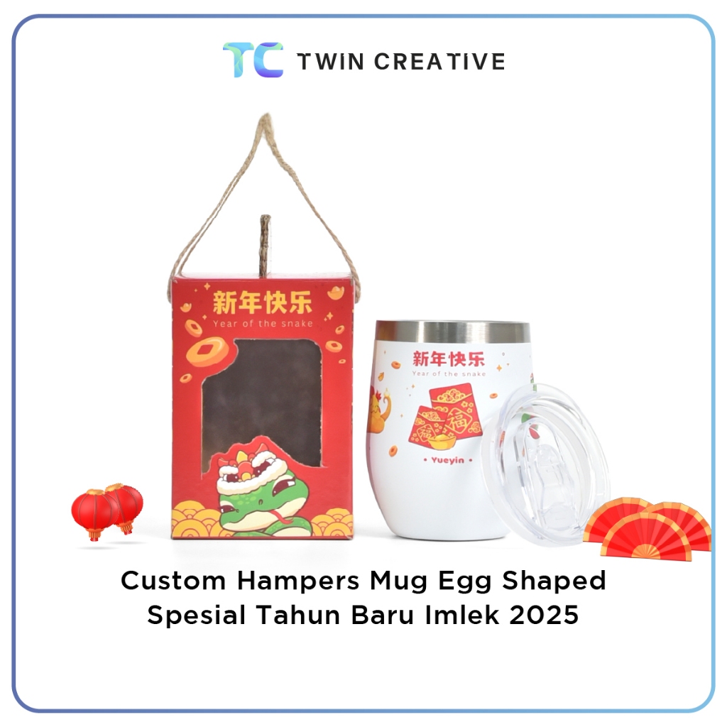 Jual Custom Design Paket Hampers Mug Egg Gong Xi Fa Cai - Hampers Mug ...
