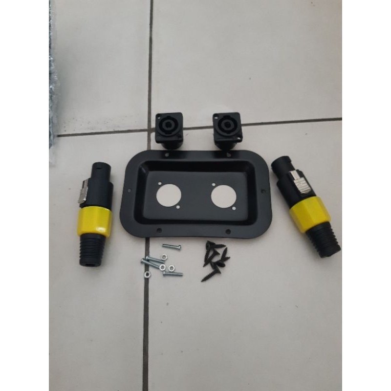 Jual plat spikon datar dua lubang jack dan soket | Shopee Indonesia Jual plat spikon datar dua lubang jack dan soket | Shopee Indonesia