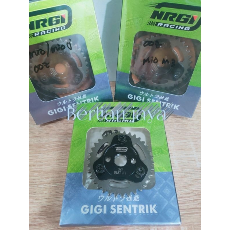 Jual gigi sentrik racing adjustable geser NRGI buat motor beat karbu ...