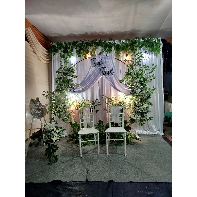 Jual backdrop lamaran, akad nikah | Shopee Indonesia