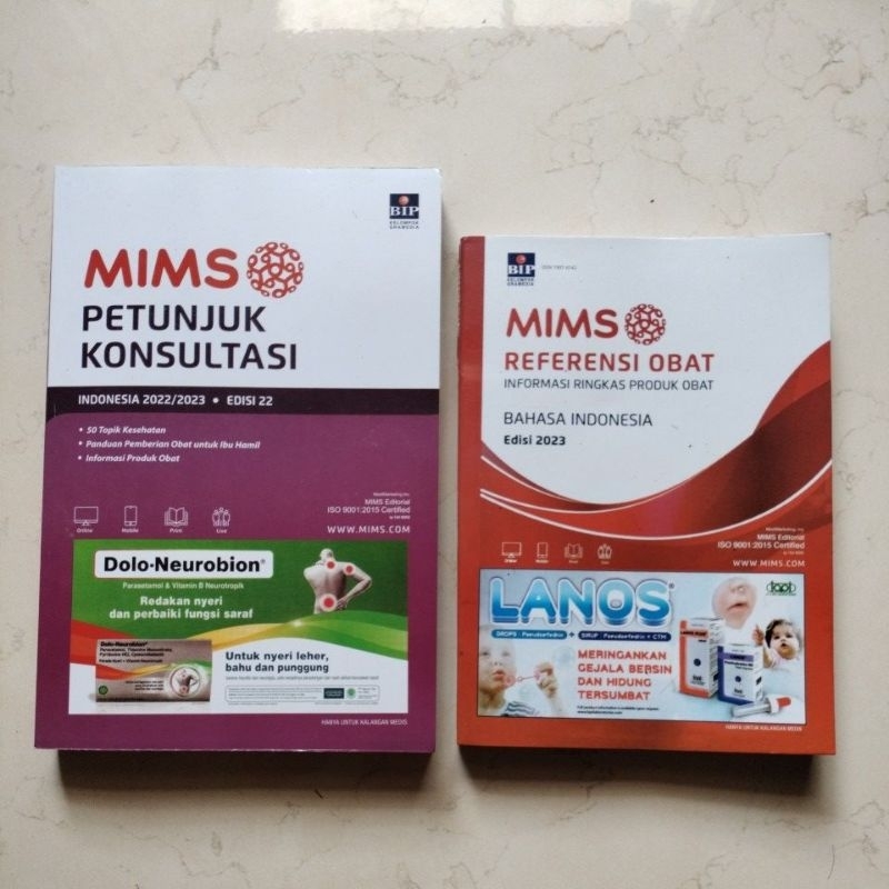 Jual Paket buku MIMS Konsultasi dan Referensi Indonesia Edisi terbaru ...
