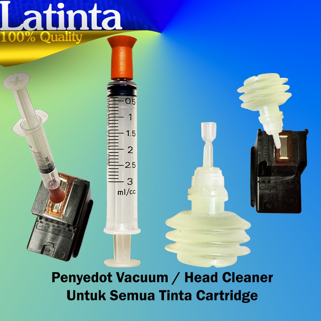 Jual Toolkit Penyedot tinta Vakum dan pembersih head cleaner tinta ...