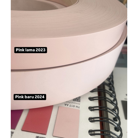Jual BHARAT EDGING PVC Warna Pink Solid 017AA TH 017 AA S 017 Hpl ...