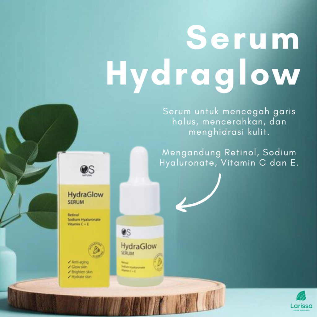 Jual Larissa Jamal - HydraGlow Serum – Hydrating+Glowing Serum Retinol ...