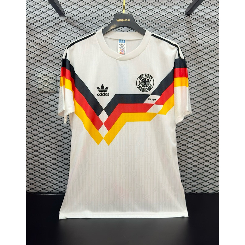 Jual Jersey retro timnas jerman home world cup 1990 vintage jersey ...
