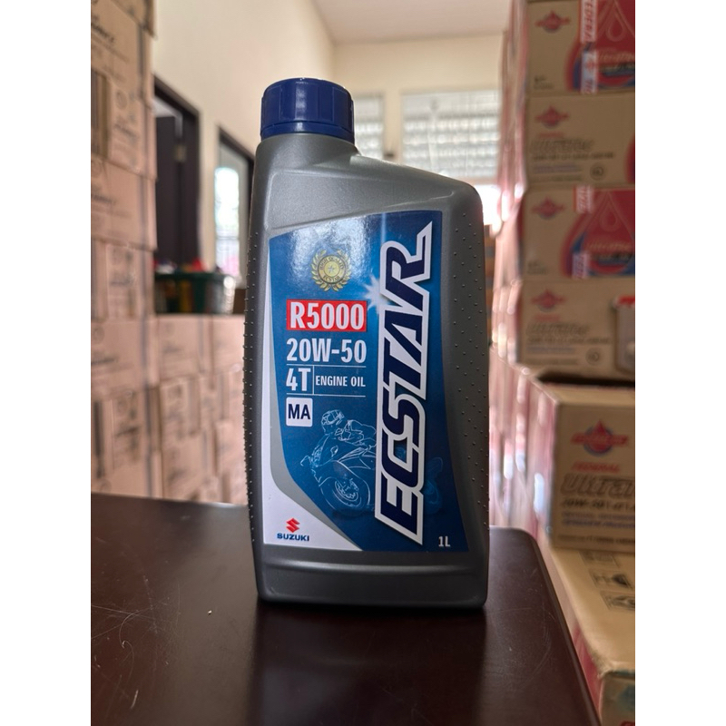 Jual Estate Star Engine Oil R5000 20W-50 MA 4T 1L | Shopee Indonesia