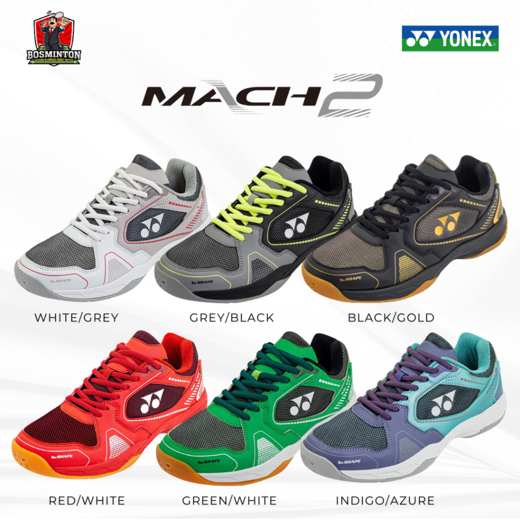 Jual Sepatu Yonex Mach 2 Original Badminton Bulu Tangkis | Shopee Indonesia